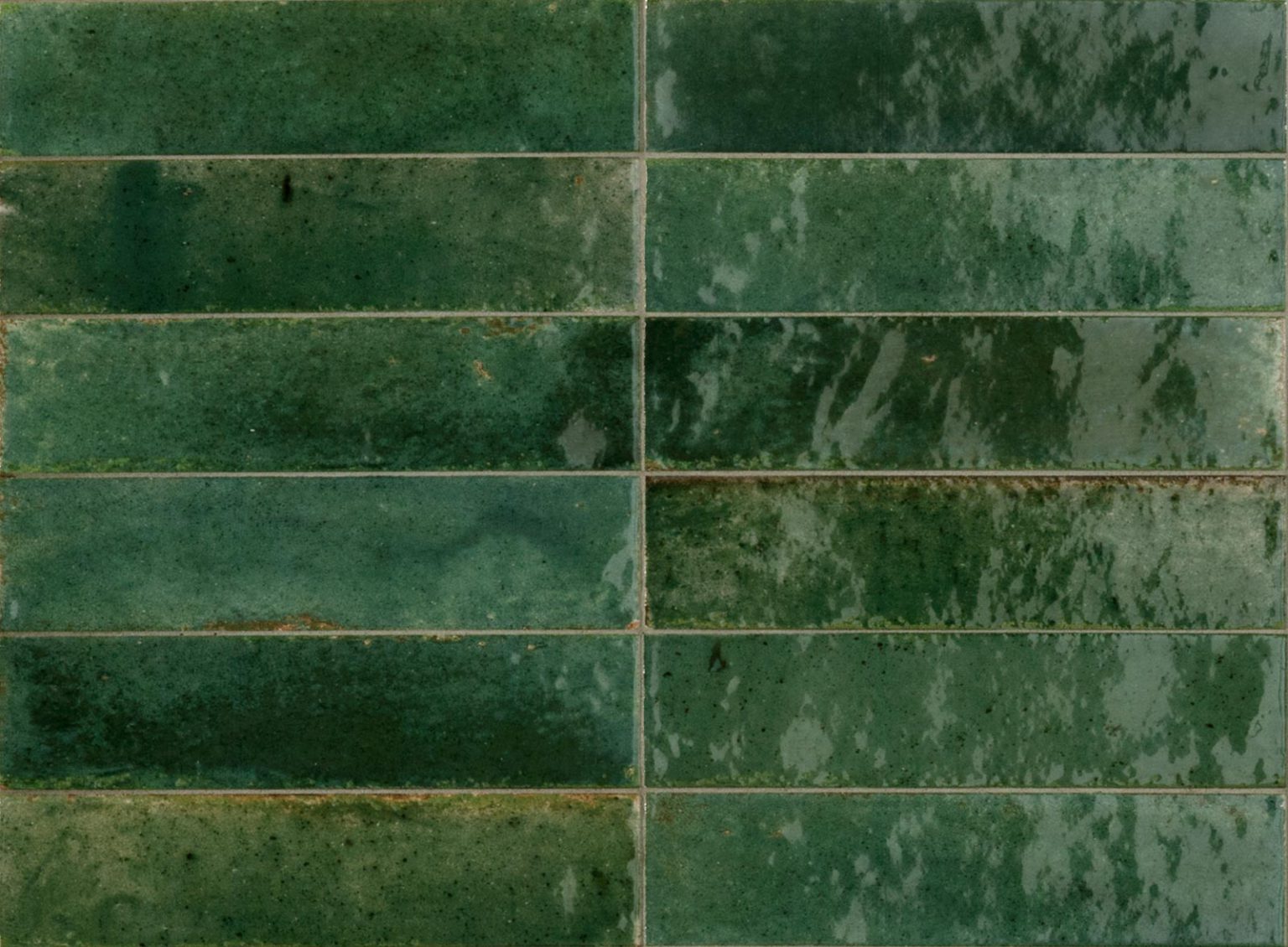 Luminous Green - Rustic Styled Ceramic Tile - Studio Tiles