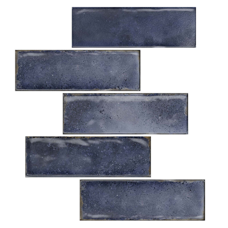 Aurora Denim - Rustic Styled Ceramic Tile - Studio Tiles
