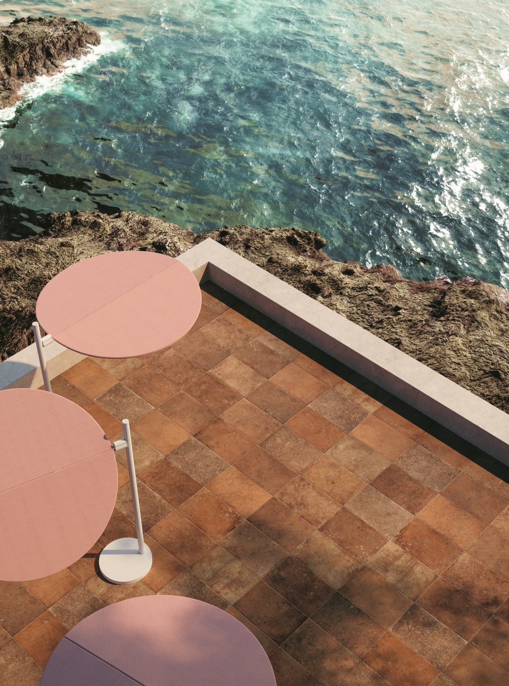 Cotto Del Campiano - Cotto Dorato - Stone Effect - Studio Tiles