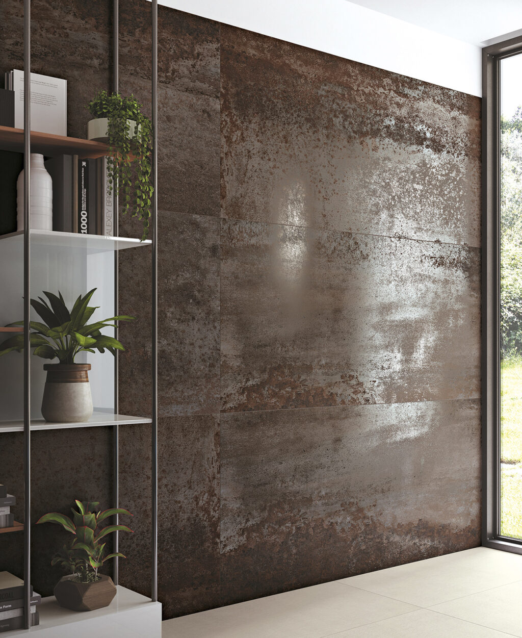 Costruire Lamiera Mix Ruggine - Contemporary Porcelain Tile - Studio Tiles