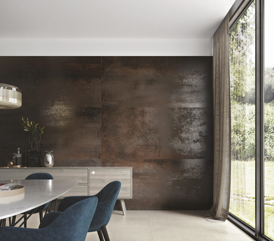 Costruire Lamiera Mix Ruggine - Contemporary Porcelain Tile - Studio Tiles