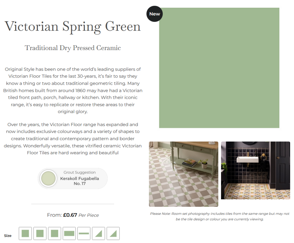 Victorian Red - Traditional Dry Pressed Ceramic Tiles - Studio Tiles