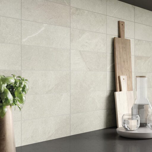 Nexxt Ivory - Stone Effect Porcelain Tile - Studio Tiles
